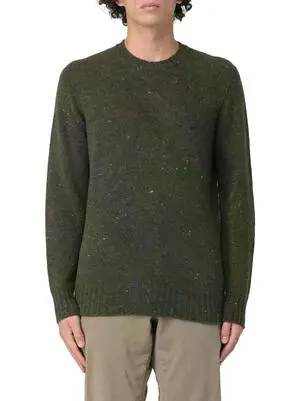 DRUMOHR Speckled Round-neck Sweater - Green