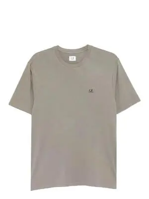 C.P. COMPANY Logo-print Cotton T-shirt Grey
