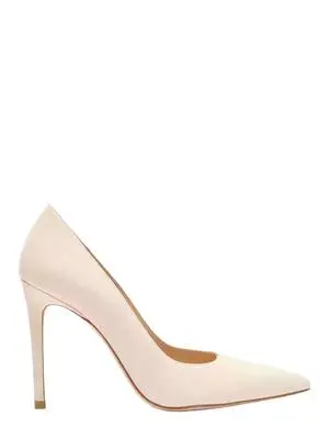 STUART WEITZMAN Pointed-toe Suede Pumps - Neutrals