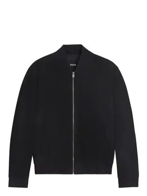 BOSS Suede Bomber Jacket