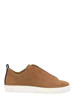 JAMES PERSE Solstice Suede Sneakers - Brown