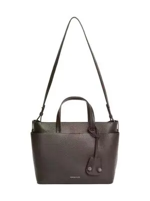 Fabiana Filippi Pebbled Leather Tote Bag - Black