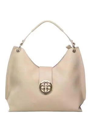 V°73 Federica Logo-detail Tote Bag - Neutrals