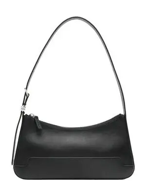 Marni Zip-fastening Leather Shoulder Bag - Black