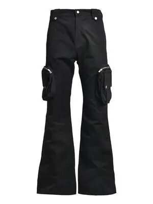 FFFPOSTALSERVICE Flared Cargo Trousers - Black