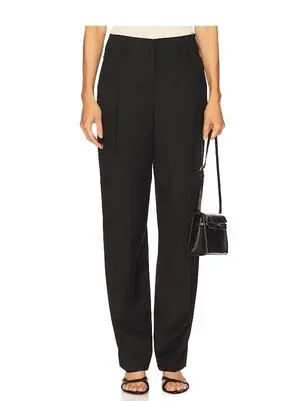 AYA MUSE Side Seam Trousers - Black