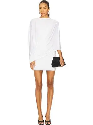 DEME BY GABRIELLA Alexandra Mini Dress - White