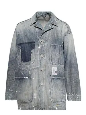 Mihara Yasuhiro Aged Chore Jacket Indigo Blue