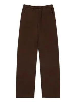 ENTIRE STUDIOS Straight Leg Sweatpant Brunette - Brown