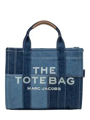 Marc Jacobs Denim Patchwork Tote Bag - Blue