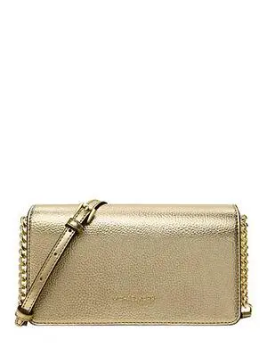 Michael Kors Metallic Crossbody Bag - Gold