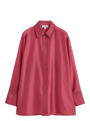 Cos Sheer Shirt - Pink