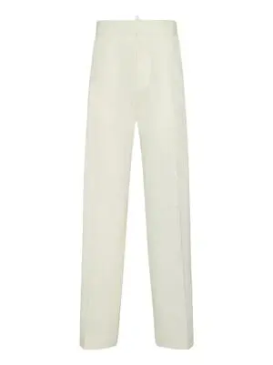 Dsquared2 Pleated Trousers - Neutrals
