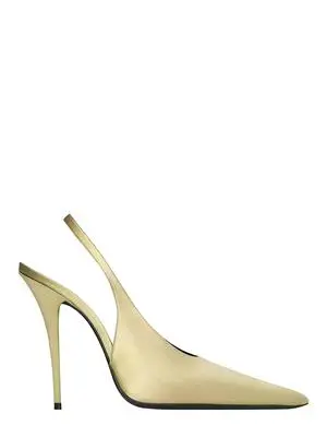 SAINT LAURENT 110mm L'Entracte Slingback Pumps