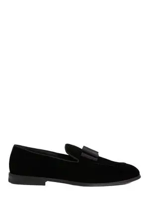 Dsquared2 Bow-detail Velvet Loafers - Black