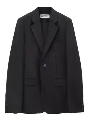 Loewe Single-button Blazer - Black