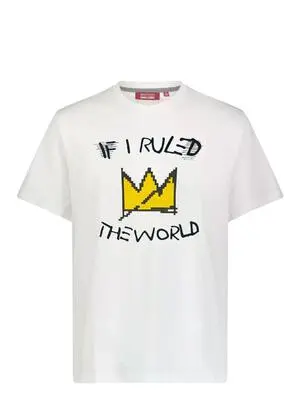 MOSTLY HEARD RARELY SEEN Ruled The Wold T-shirt - White