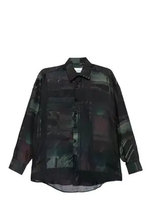 COSTUMEIN Abstract-print Shirt - Black