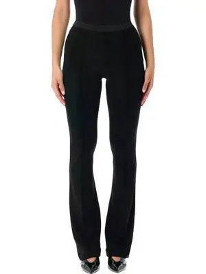 THE GARMENT Ultra Long Trousers - Black