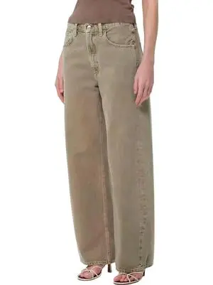 AGOLDE Wide-leg Jeans - Neutrals
