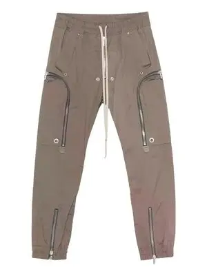 Rick Owens Zip-pocket Cargo Trousers - Brown