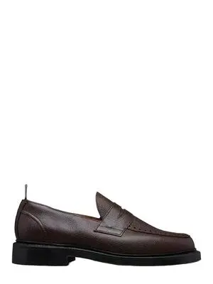 Thom Browne Leather Loafers - Brown