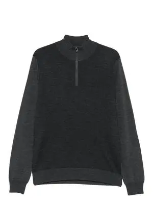 Corneliani Zip-front Sweater - Grey