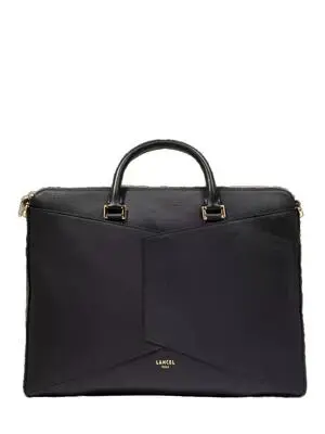 LANCEL Leather Laptop Bag - Black