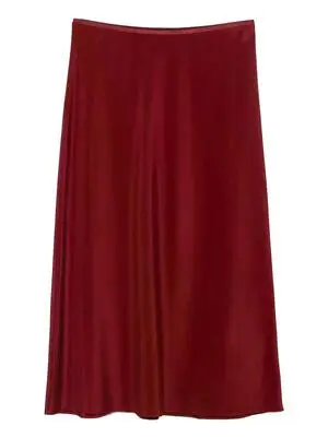 Max Mara A-line Skirt - Red