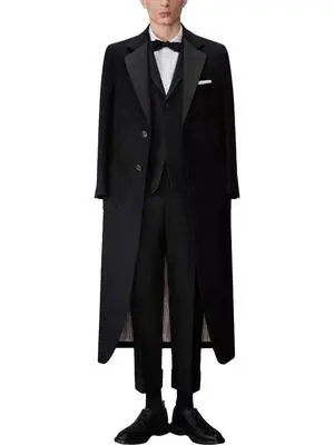 Thom Browne Wool Mohair Classic Sportcoat - Black