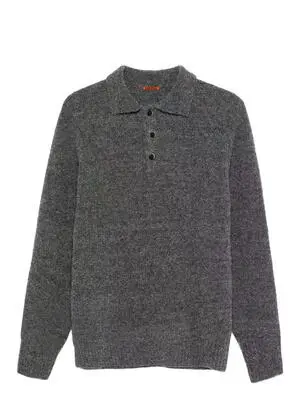 Barena Venezia Button Polo Shirt - Grey