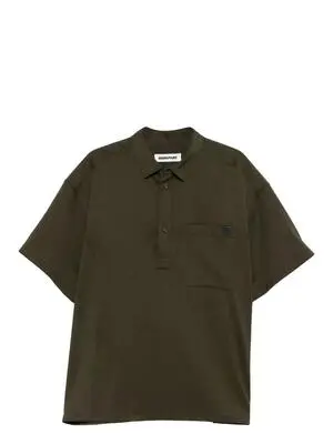 DARKPARK Patch-pocket Short-sleeve Polo Shirt - Green