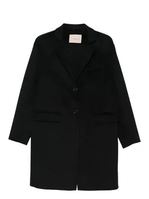 TWINSET Single-breasted Coat - Black