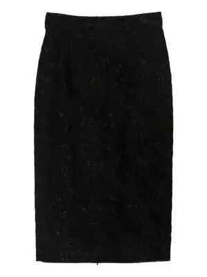 N°21 Pencil Skirt With Floral Motif