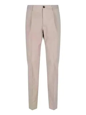 Incotex Pleated-front Trousers - Neutrals