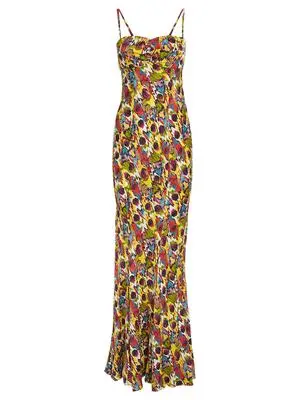 Saloni Renee Sweetheart Maxi Dress - Yellow