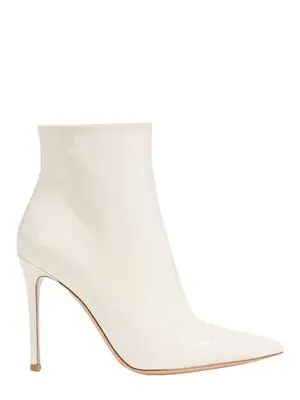 GIANVITO ROSSI Avril Ankle Boots - Off-white