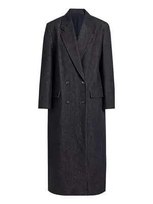 BRUNELLO CUCINELLI Brunello Cucinelli Double-Breasted Denim Coat