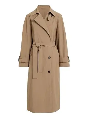 Brunello Cucinelli Canvas Trench Coat - Sand