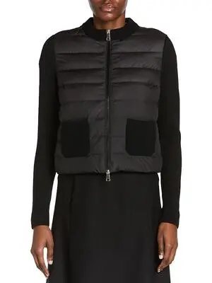 Moncler Cardigan Jacket - Black