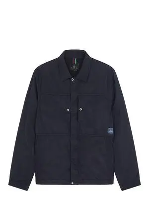 Paul Smith Regular Fit Shirt Jacket - Blue