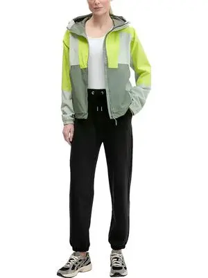 Helly Hansen Colour-block Hooded Jacket - Green