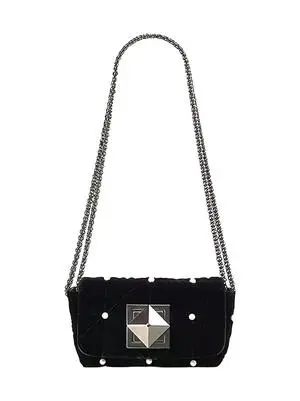 Sonia Rykiel Paris Quilted Cross Body Bag - Black