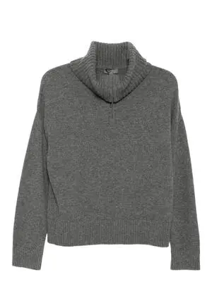 N.peal Cashmere Sweater - Grey