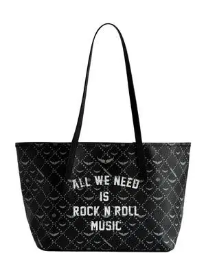 Zadig&Voltaire Z Monogram Tote Bag - Black