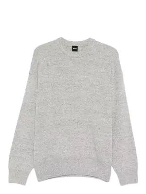 BOSS Long-sleeve Sweater - Grey