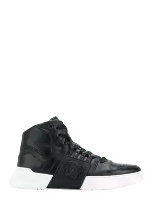 Versace Medusa Hi-top Sneakers - Black