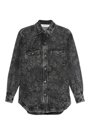 GOLDEN GOOSE Brushed-effect Shirt - Grey