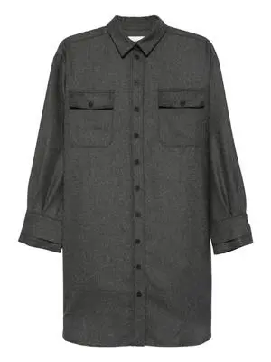 ERIC BOMPARD Button-Front Shirt Dress