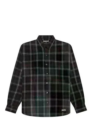 NEIGHBORHOOD Tartan Check Shirt - Black
